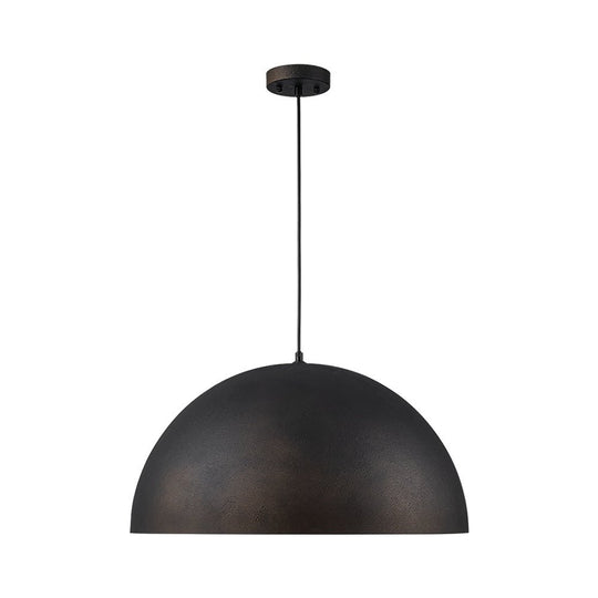 Industrial Oversized Large Metal Dome Pendant Light | LightFixturesUSA