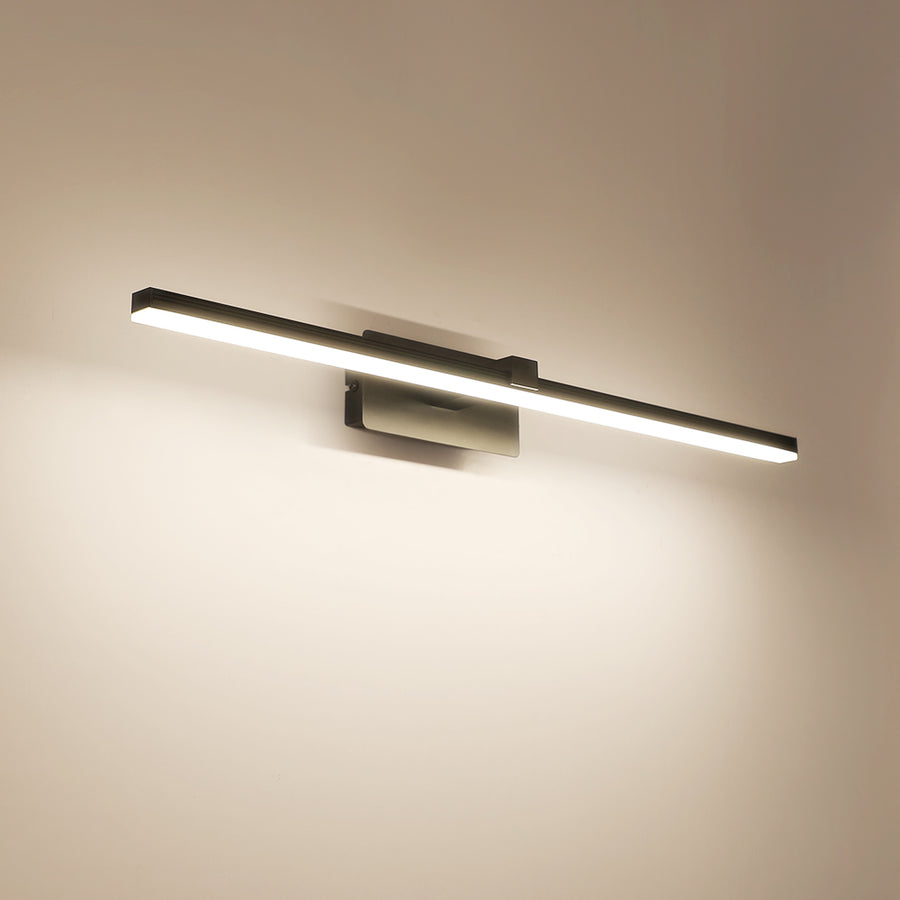 Modern Minimalist LED Linear Vanity Light | LightFixturesUSA, Bathroom ...