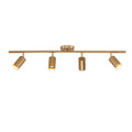Adjustable 4-Light Linear Flush Track Light Spotlight LightFixturesUSA