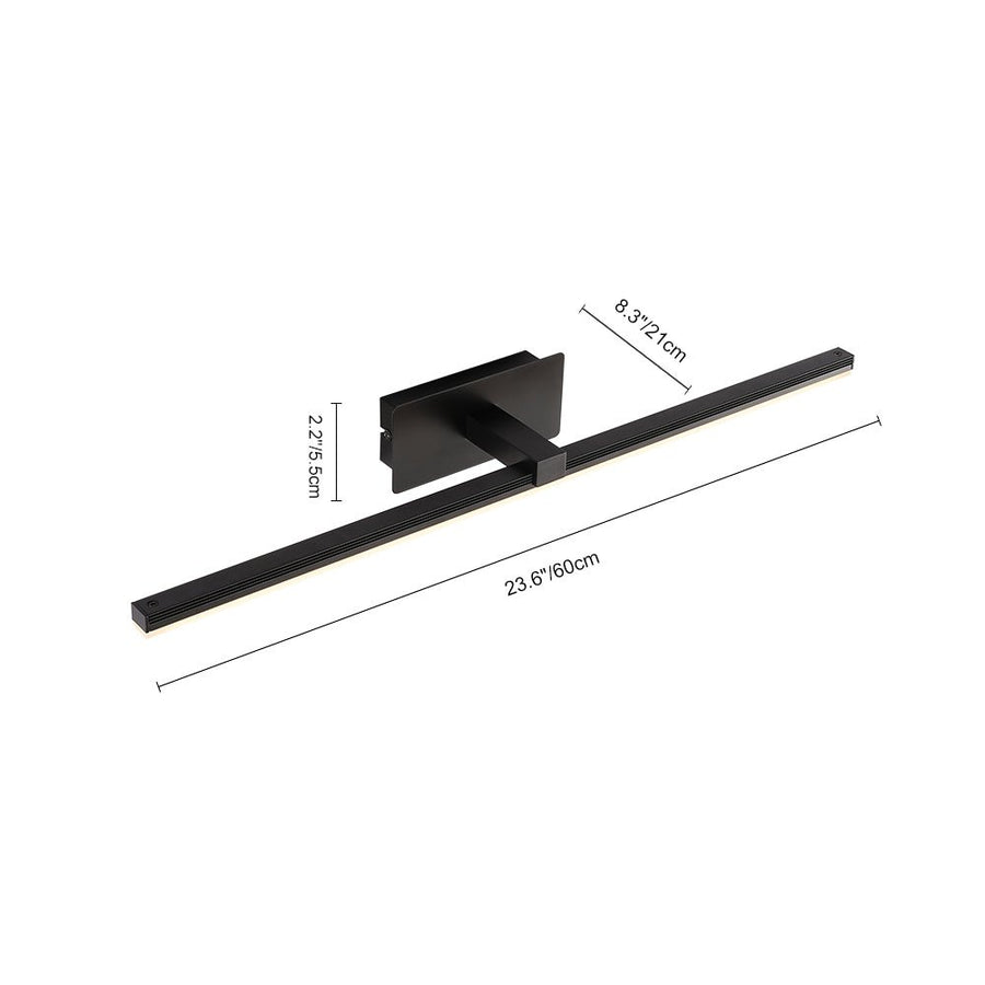Modern Minimalist LED Linear Vanity Light | LightFixturesUSA, Bathroom ...